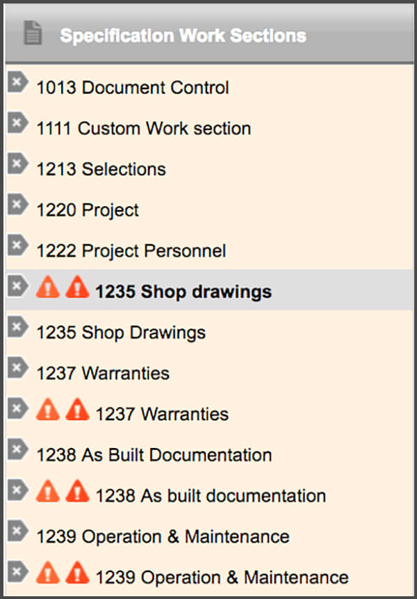 Add Scheduling to the specification - Masterspec